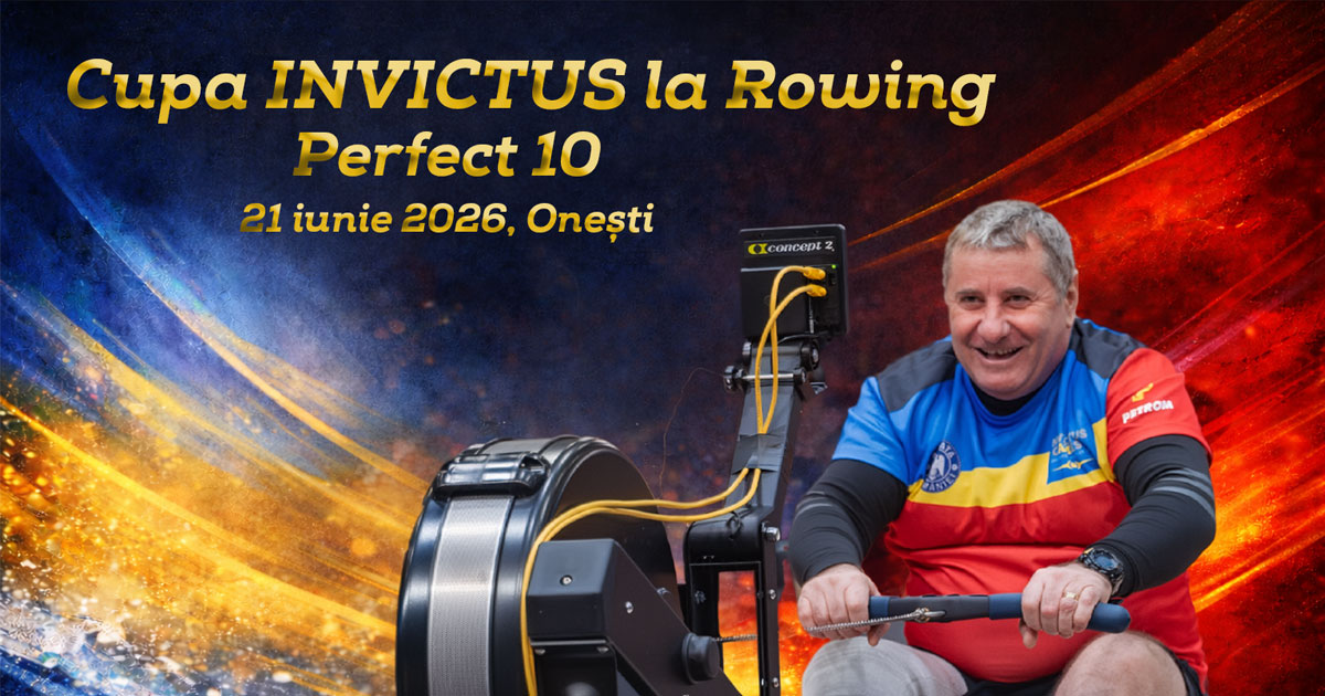 Cupa Invictus la Rowing ”Perfect 10”